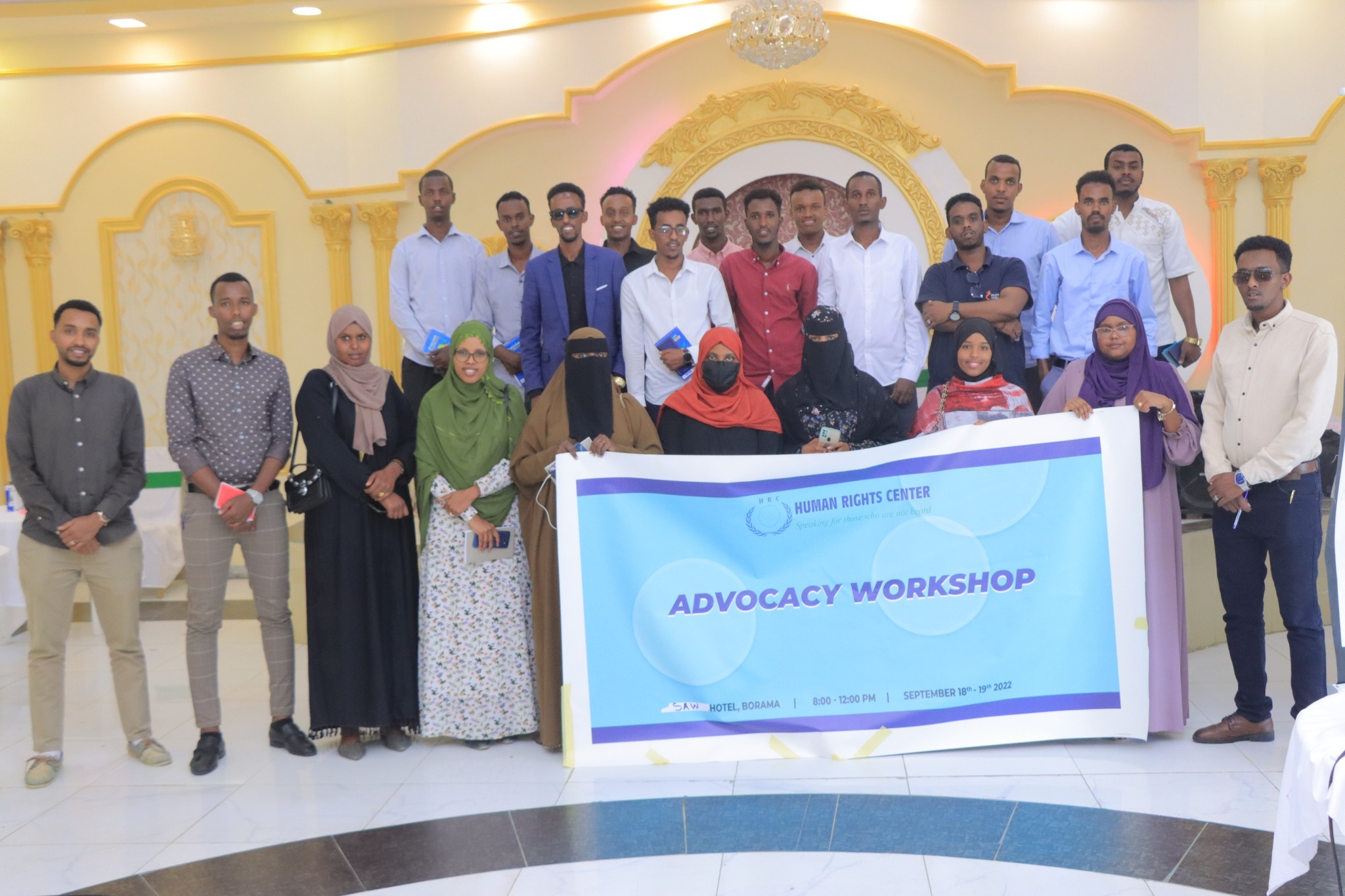 HRC held 2 days of advocacy workshop in Borama. – HRC Somaliland